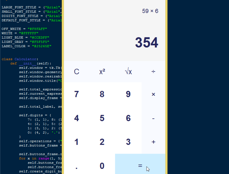 Simple Calculator App using Tkinter in Python Free Source Code ... Simple Calculator App using Tkinter in Python Free Source Code ...